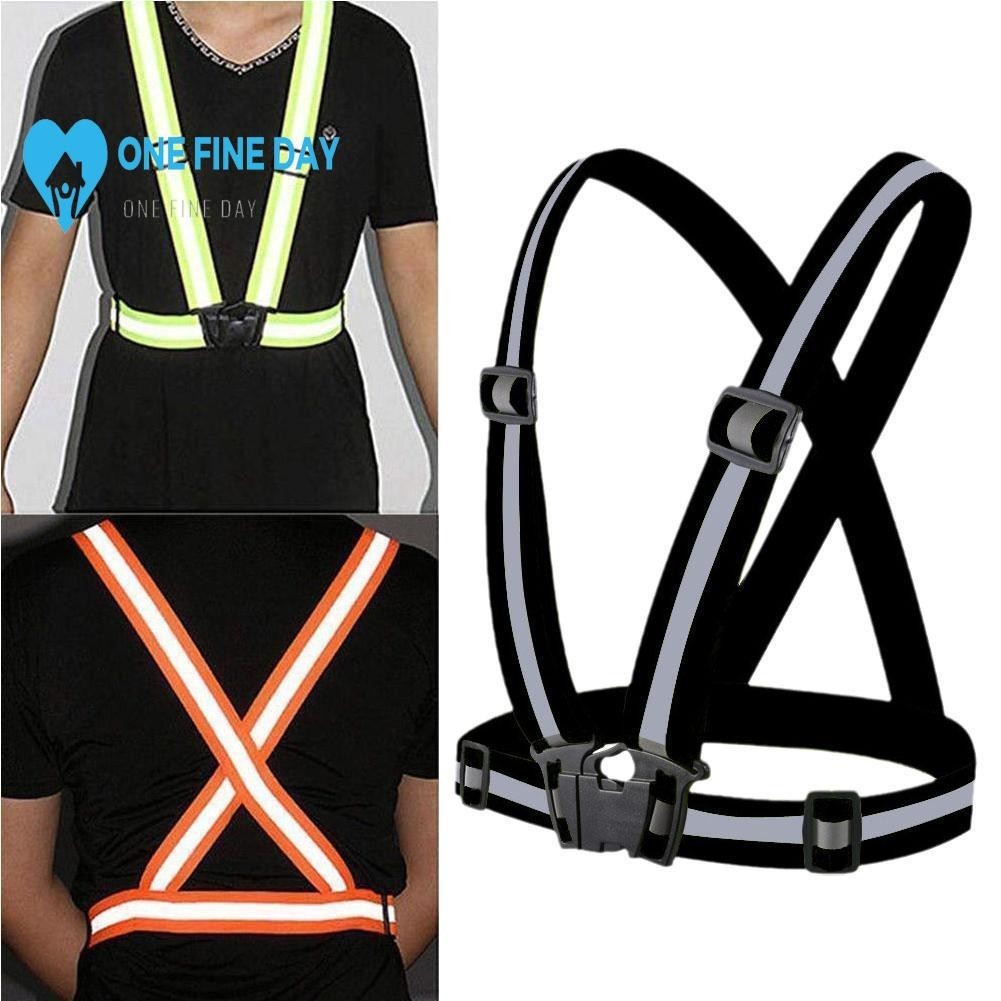 Outdoor Garter Reflective Vest Undershirt Adjustable Running ...