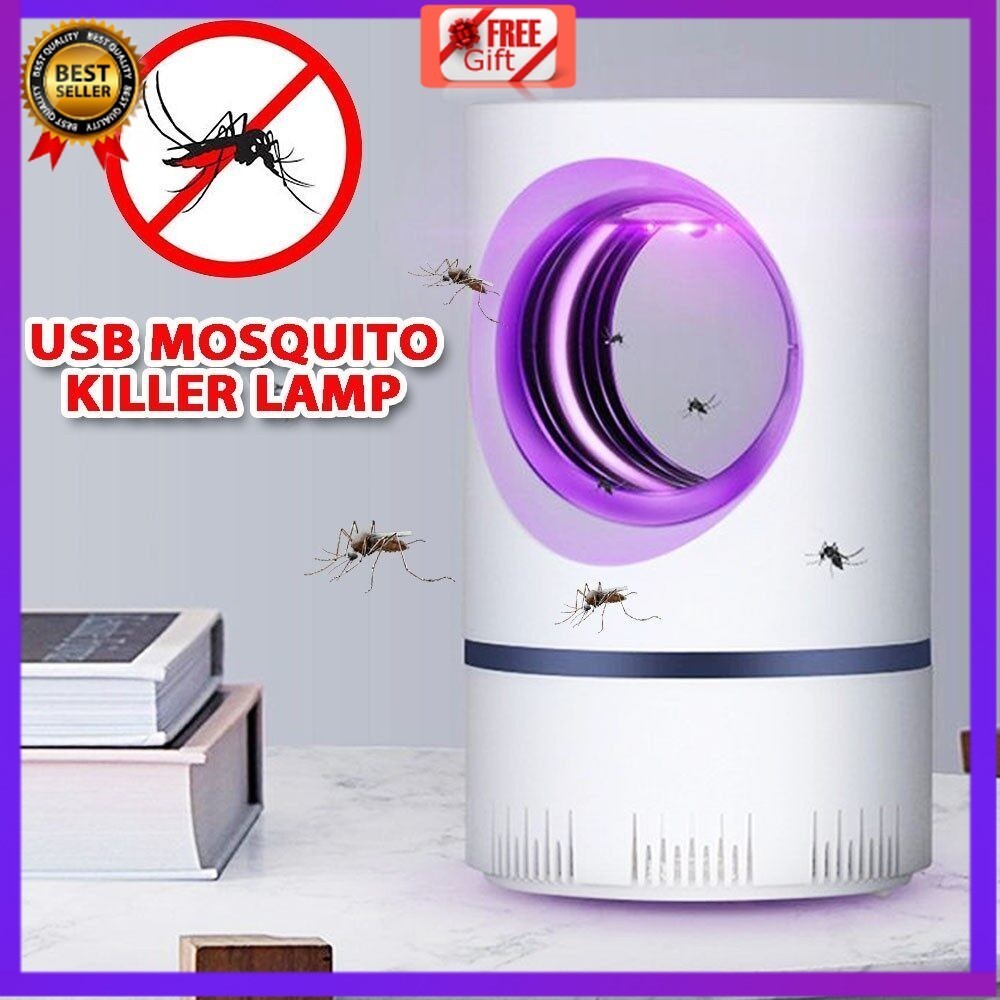 Mosquito Insect Killer Lamp Elektrik Nyamuk Trap USB Bug Insect Killer Ultraviolet Ray Lights ...