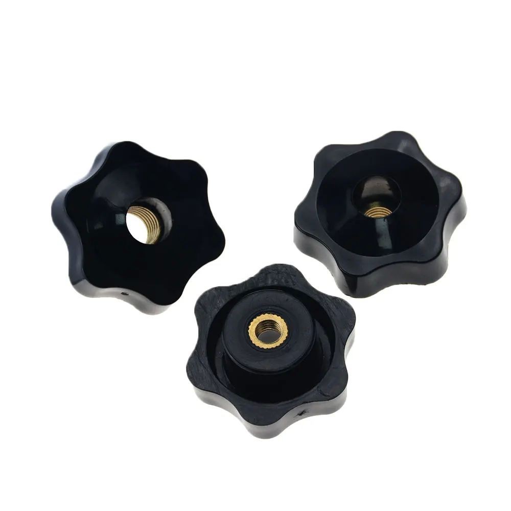 6PCS Six Star Type Through Hole M5 M6 M8 Plum Bakelite Hand Tighten ...