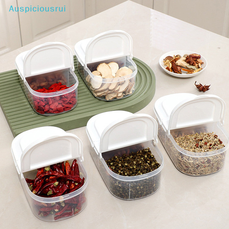 Auspiciousrui 2 Grid Food Storage Box Kitchen Organizer Container Set ...