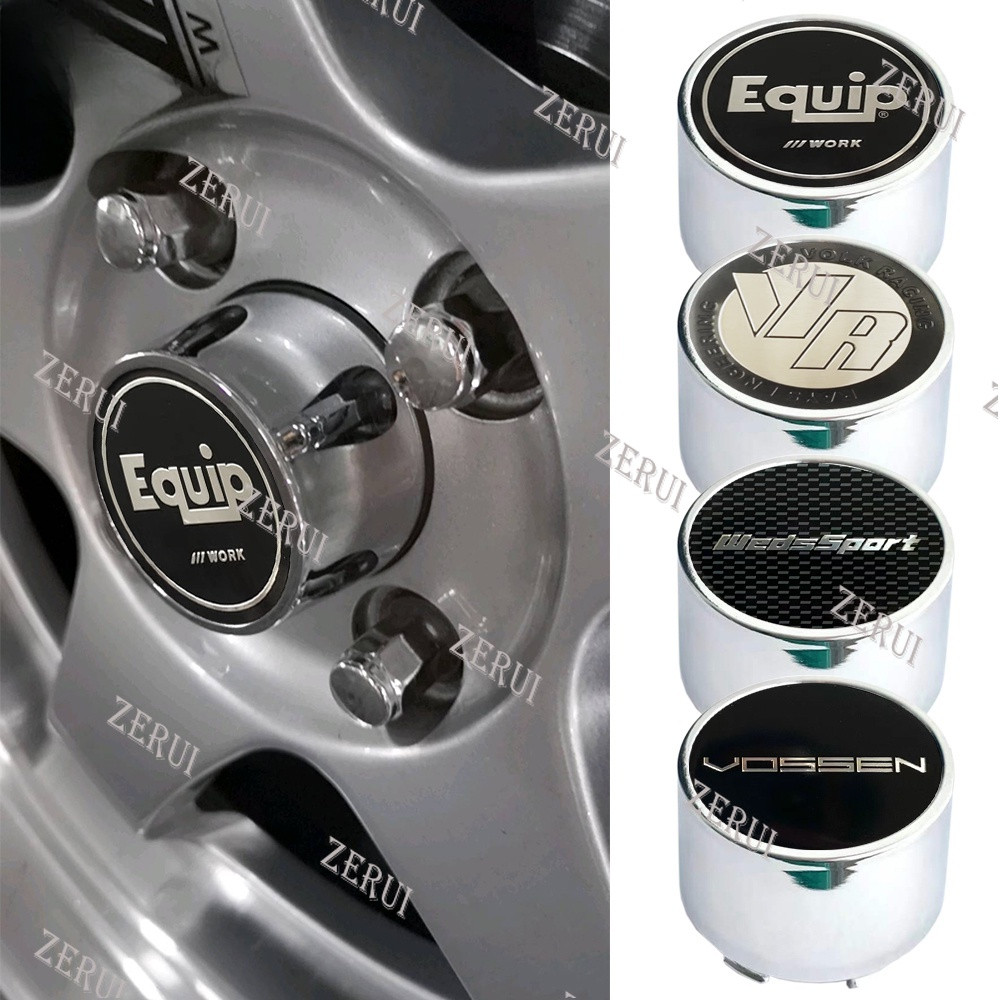 ZR For 1PC 64MM Rays Volk Racing Work SSR VOSSEN Car Wheel Center Cap ...