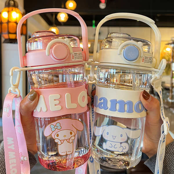 tumbler tahan sejuk budak botol air tahan sejuk kuromi tumbler with straw Piala Jerami Melody ...