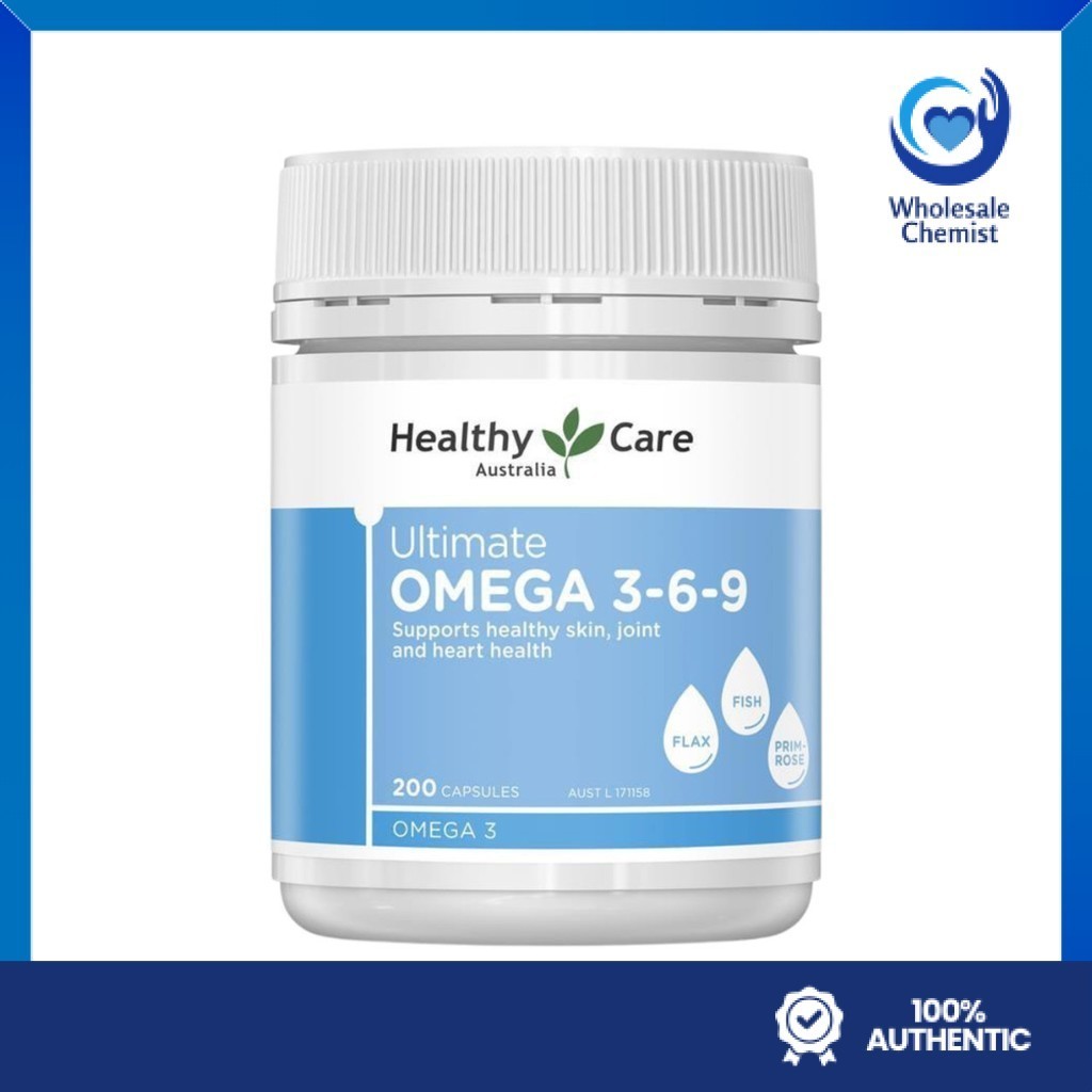 Healthy Care Ultimate Omega 3-6-9 (200 Caps) | Shopee Malaysia