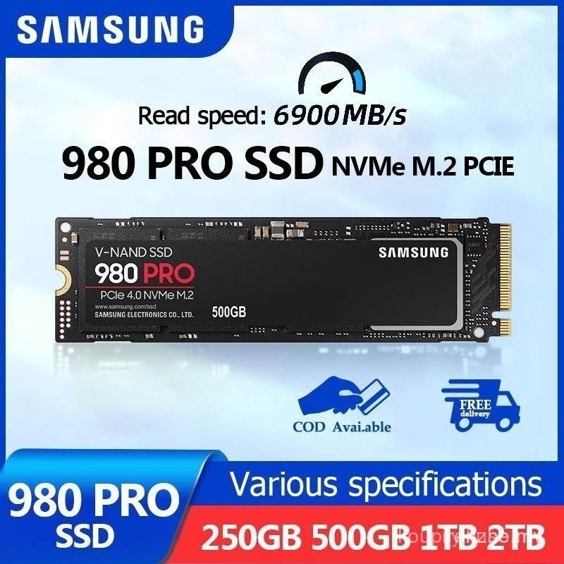 Samsung SSD 980 PRO 1TB/990 PRO 1TB PCIe 4.0 NVMe M.2 Original Laptop ...