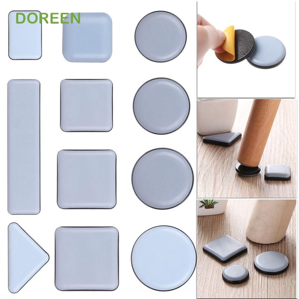 DOREEN Furniture Feet Pads Anti-abrasion Easy Move Table Bases Bumper ...
