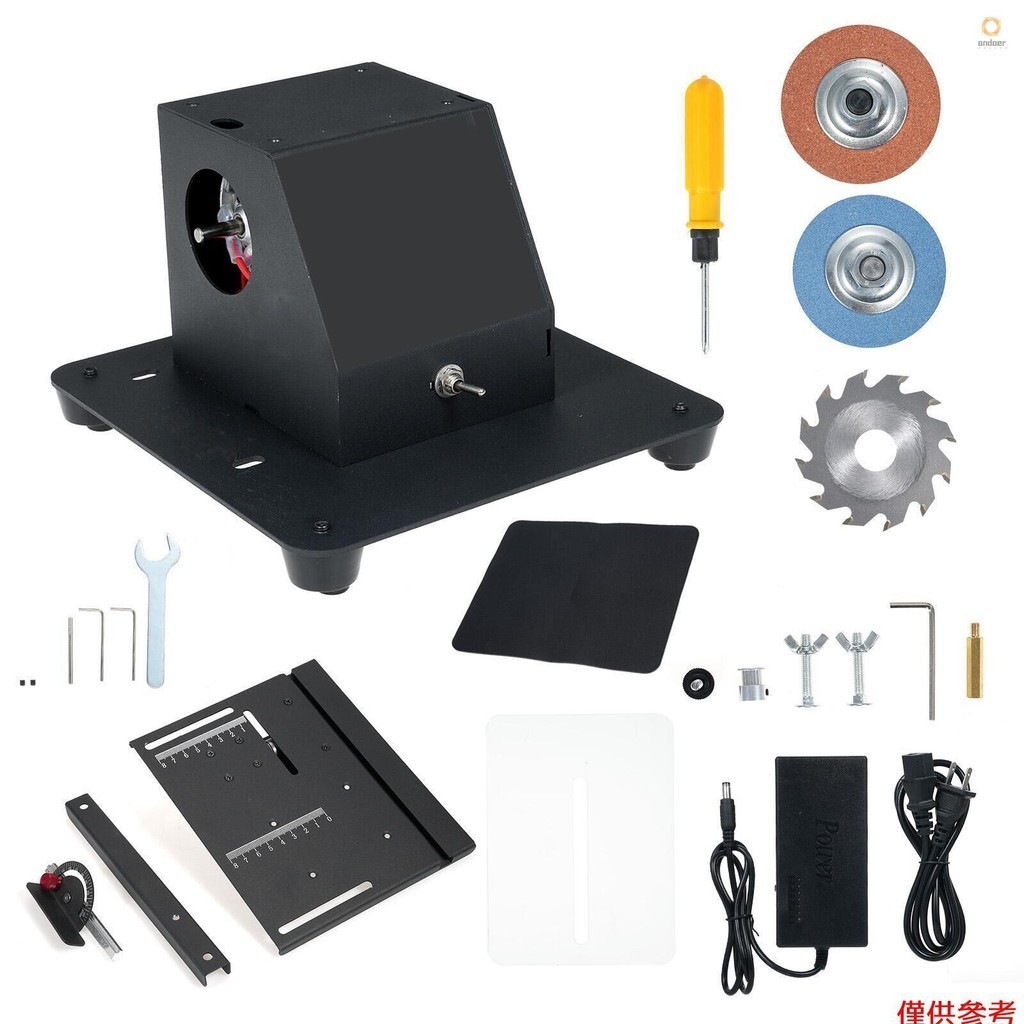 2-in-1 Dual Wheel Grinding Machine and Table Saw Mini Sander Bench ...