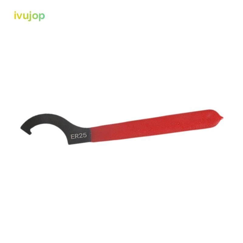 [ivujop] C Hook Spanner Steel with Red Non Slip Handle Collet Chuck C ...