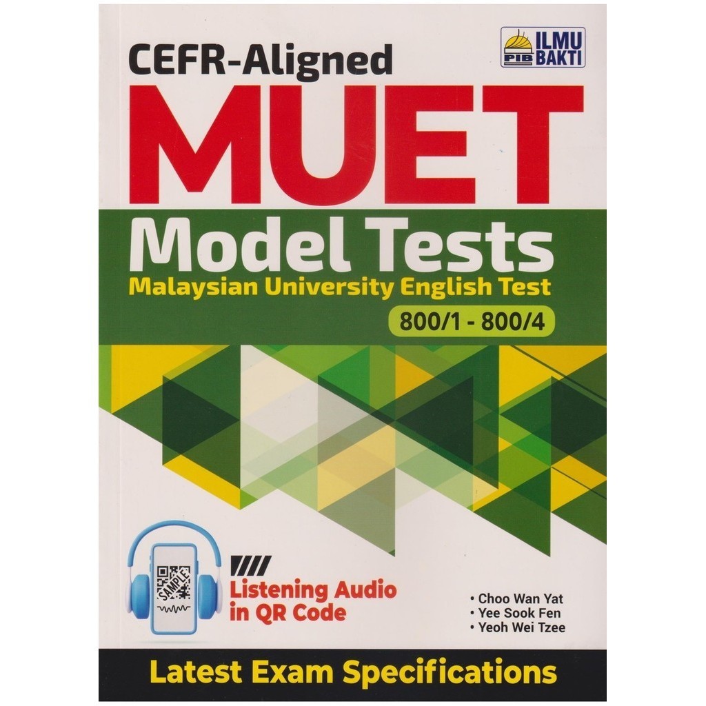 CEFR- ALIGNED MUET MODEL TESTS | Shopee Malaysia
