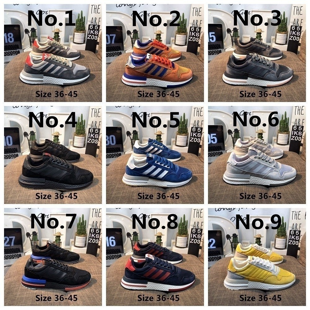 Adidas ZX 500v2 RM lelaki kasut sukan kasut lelaki ultra-ringan | Shopee Malaysia