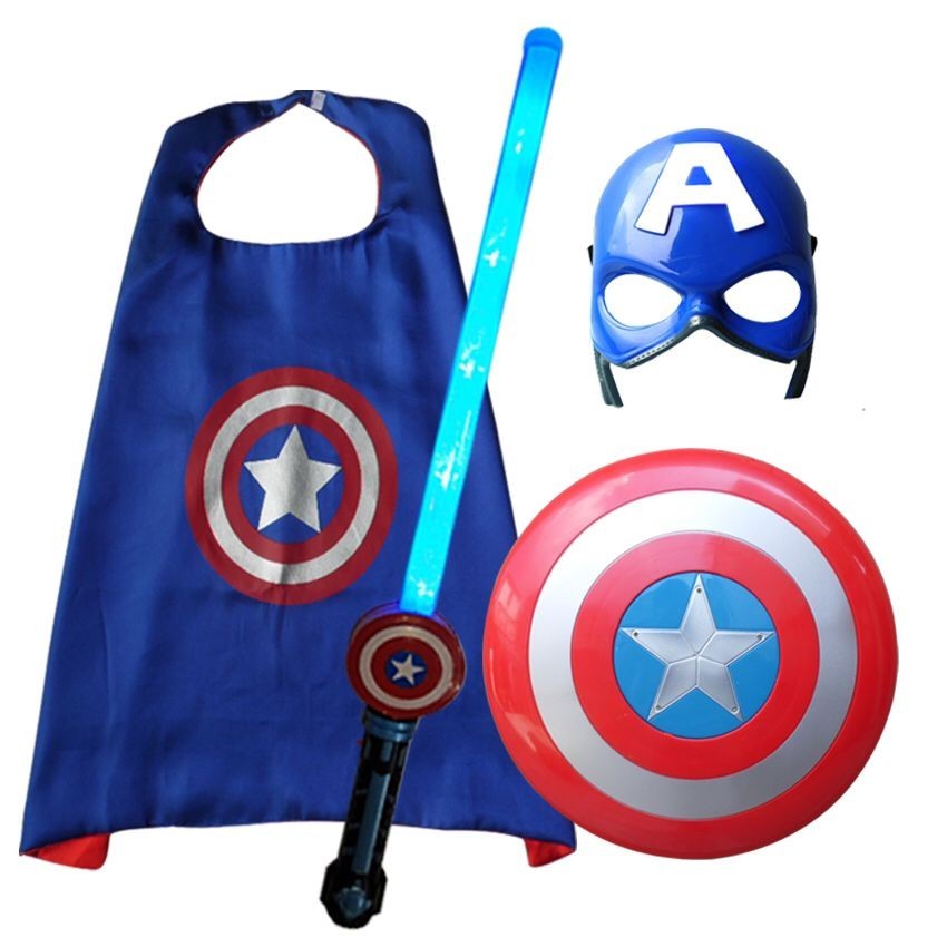 Captain America Shield Toy Halloween Children's Costume Round Shield ...