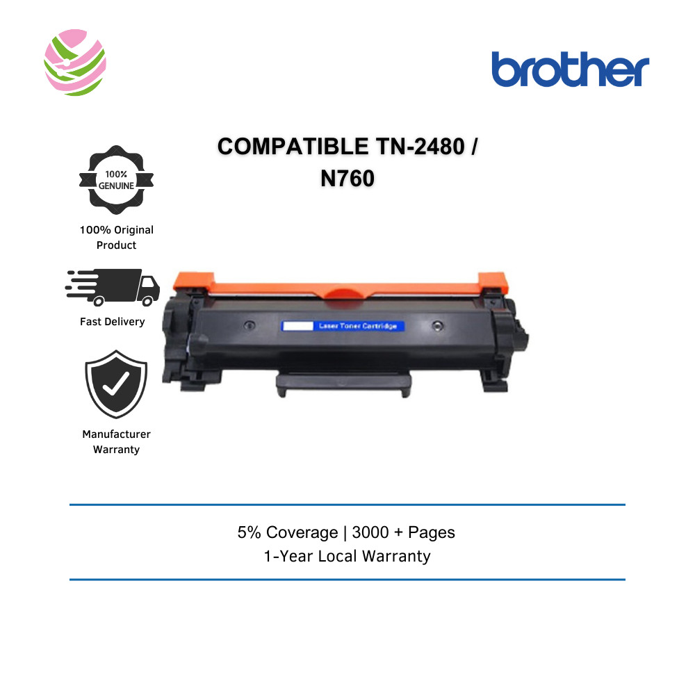 Brother Compatible Toner TN-2480 HL L2370DN HL L2385DW DCP L2550DW MFC ...