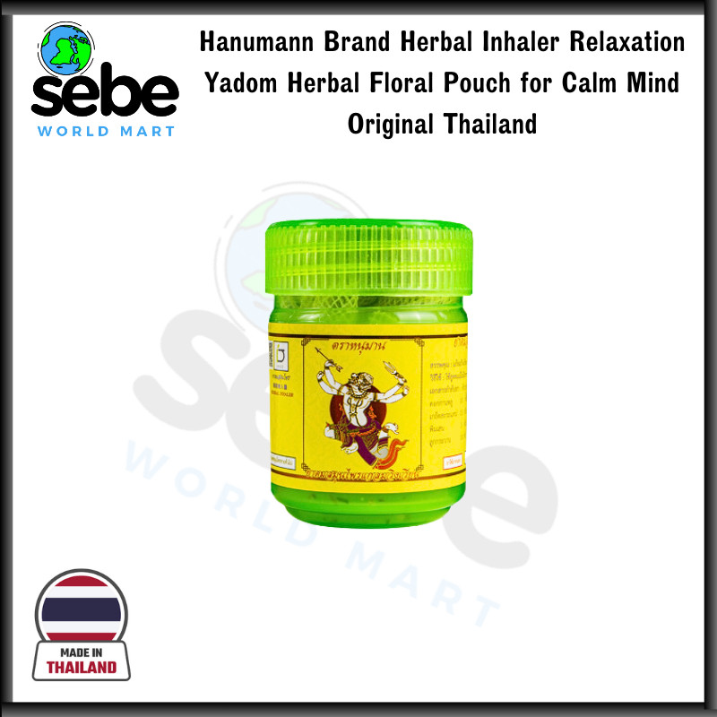 Hanumann Brand Herbal Inhaler Relaxation Yadom Herbal Floral Pouch for ...