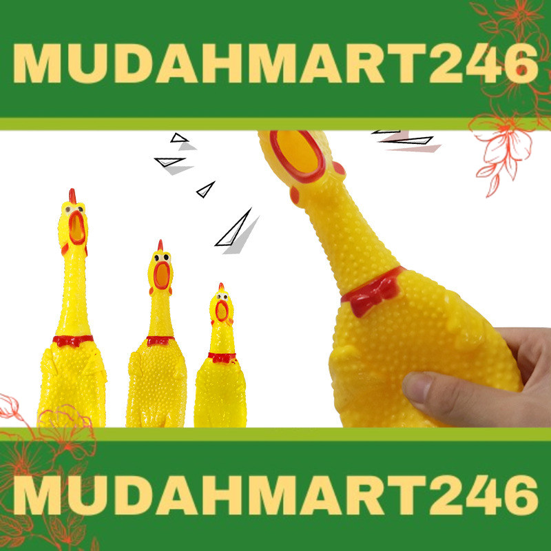 Large Screaming Chicken Vinyl Screaming Chicken/Venting Chicken Tricky ...