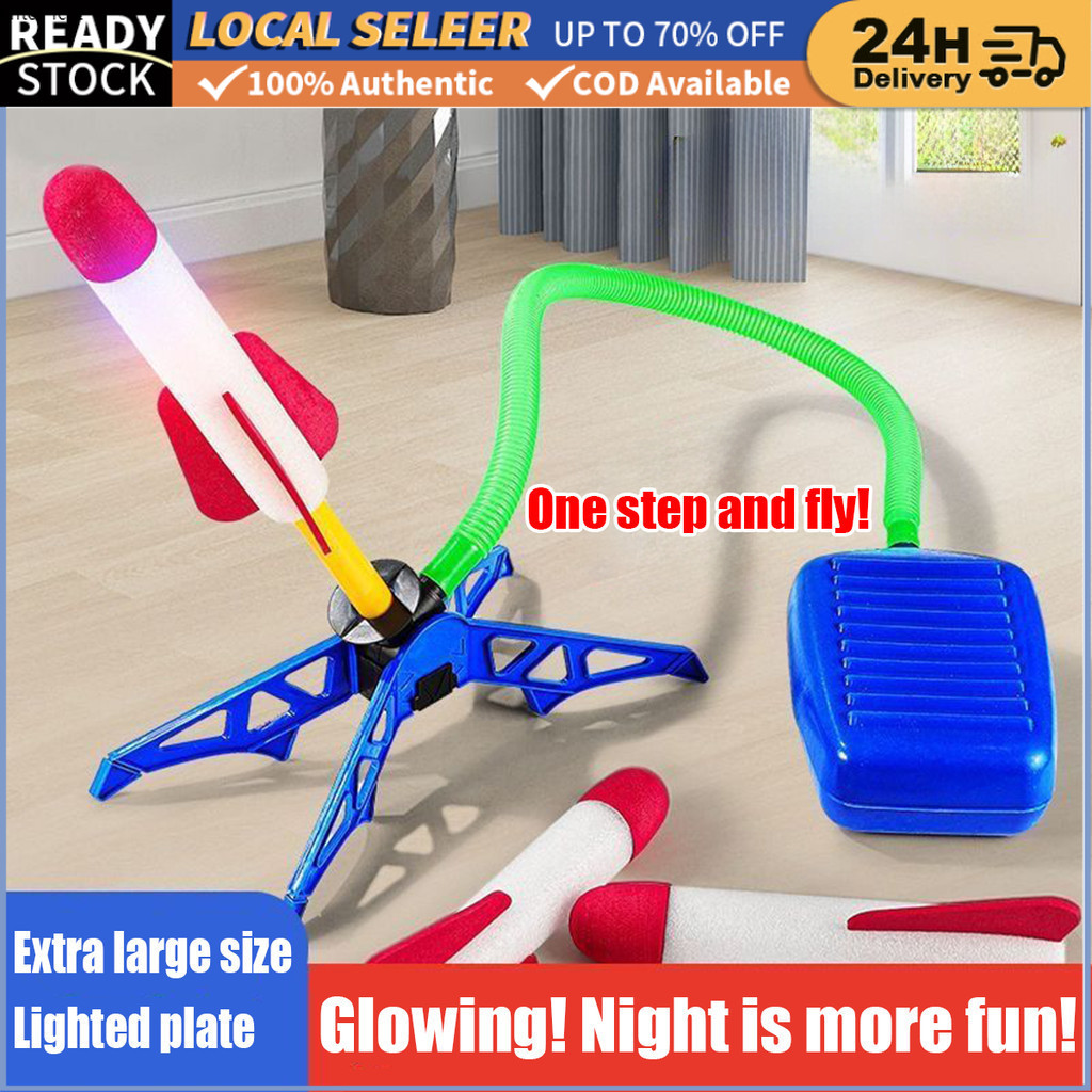 Air Rocket Launcher Air Rocket Foot Pump Launcher Toys Air Rocket toy ...