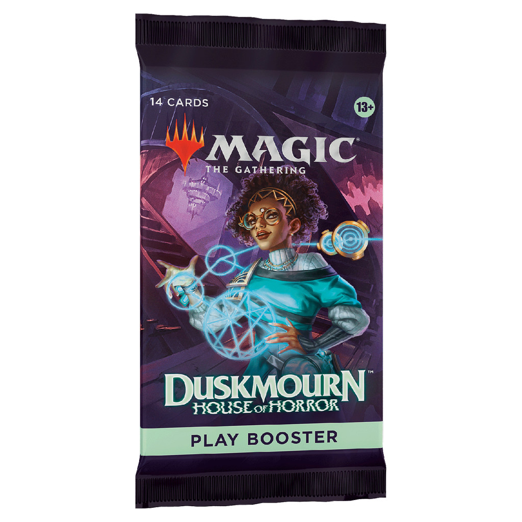 Magic: The Gathering Duskmourn: House of Horror Play Booster (14 Magic ...
