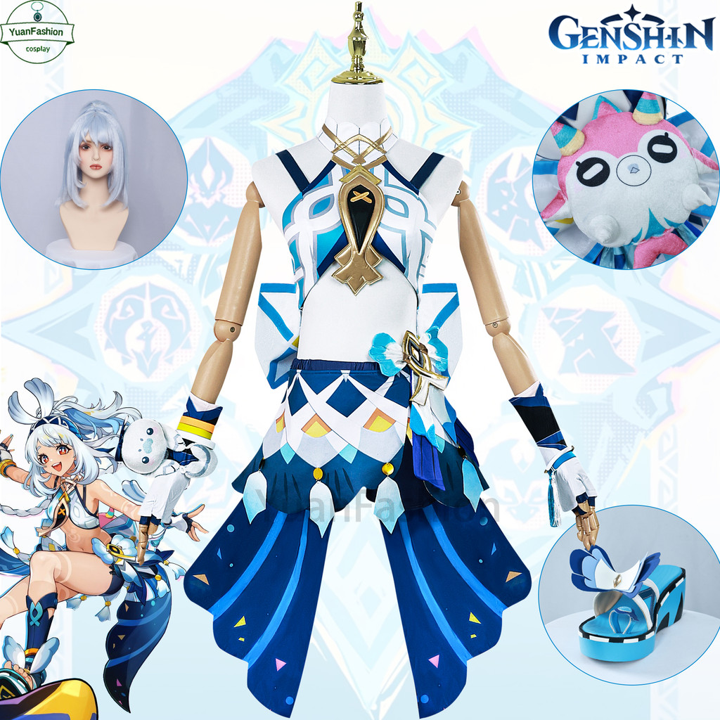 [Ready Stock] Genshin Impact cosplay Mualani cosplay Clothing Game ...
