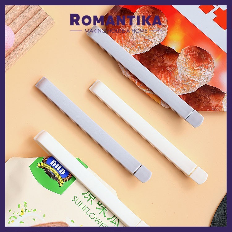 Romantika FOOD CLIP 20CM 4PCS/PKT Food Storage Snack Bag Sealing Clip ...