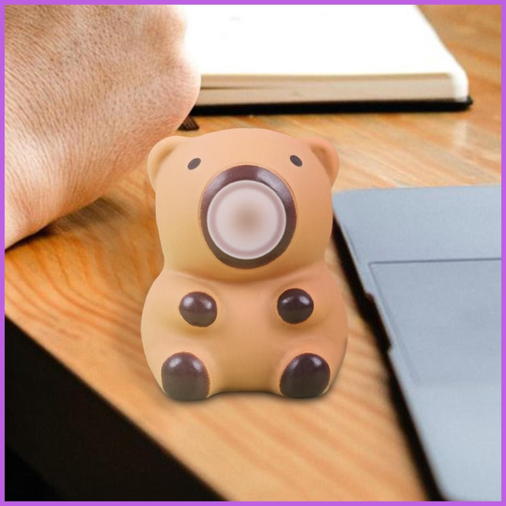 Capybara Figurines Cartoon Capybala Bubble Spitting Statue Capybara ...