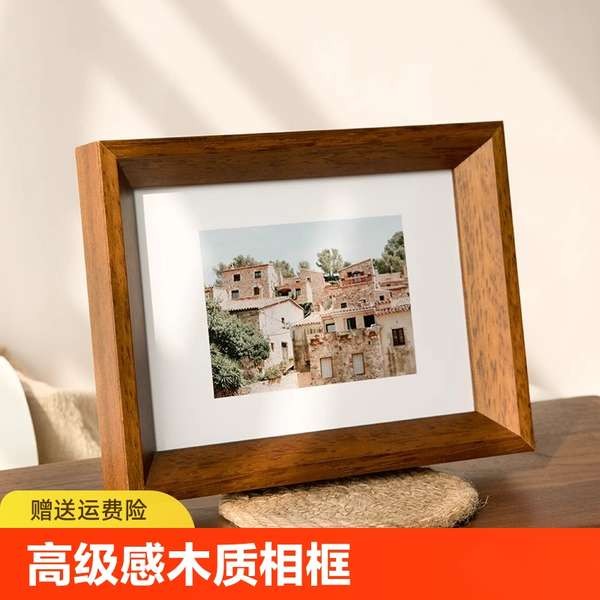 frame gambar dinding Meja bingkai foto kayu pepejal, bingkai kosong kayu berkualiti tinggi, 6 ...