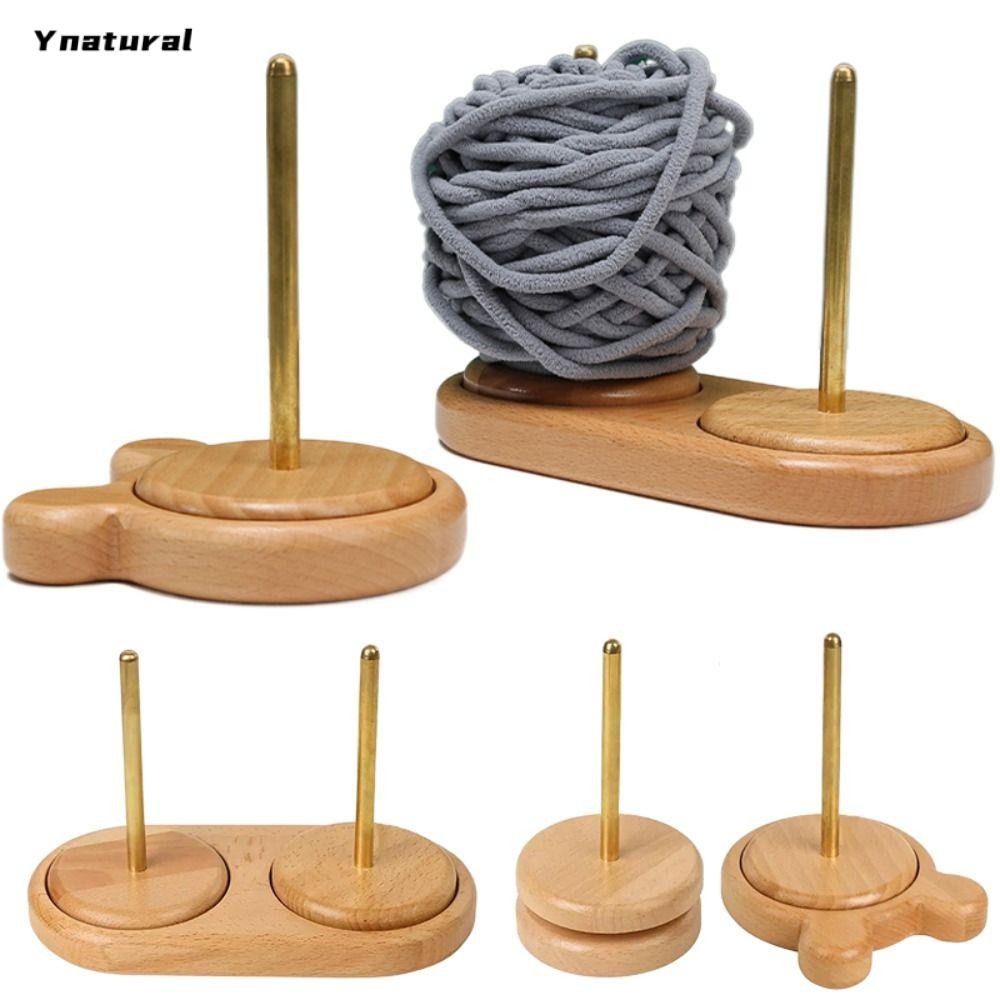 YNATURAL Yarn Holder, Wool Ball Rotatable Sewing Thread Spool ...