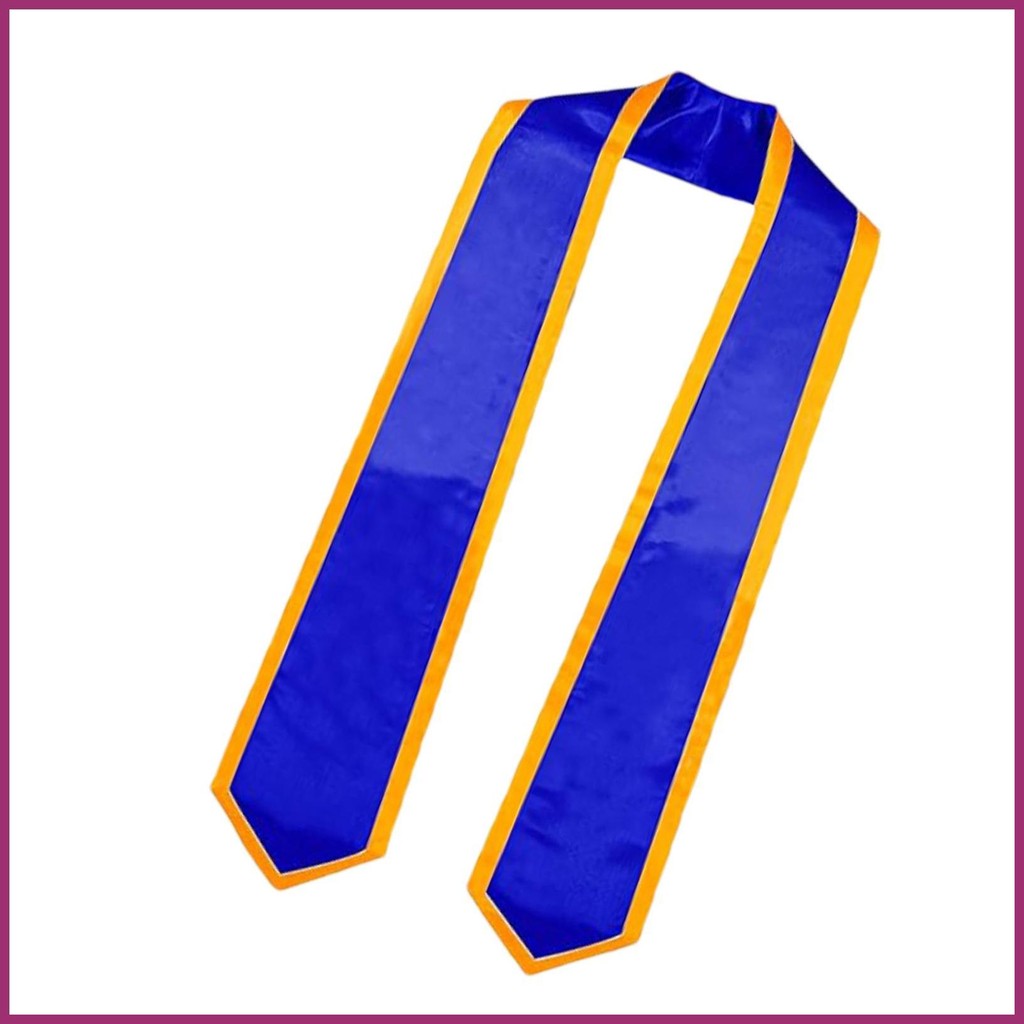 Stoles For Graduation 2024 Fashionale Plain Graduate Honor Stole ...