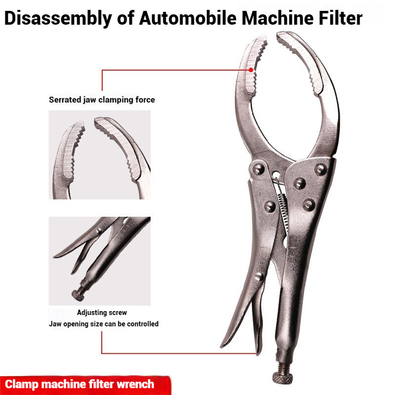 Ready🔥Oil Filter Screw Grips Locking Grip Oil Filter Wrench Wrench ...