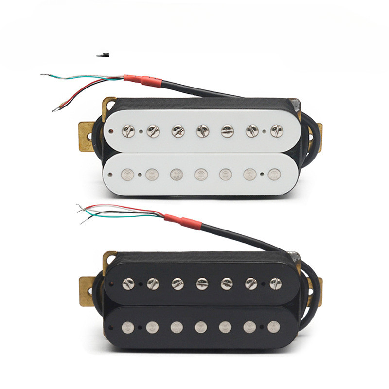 Electric Guitar Dual Coil Pickup, Guitar 7-String Dual Block Pickup ...