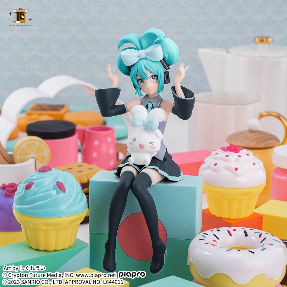 Genuine Ready Stock SEGA SEGA Hatsune Miku Sanrio Sitting Series ...