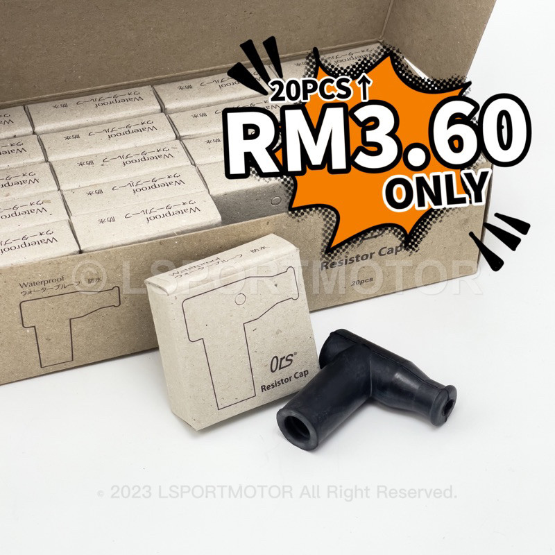 OFFER NOW!! 🔥 ORS PLUG CAP (WATERPROOF) RESISTOR CAP EX5 C70 | Shopee ...