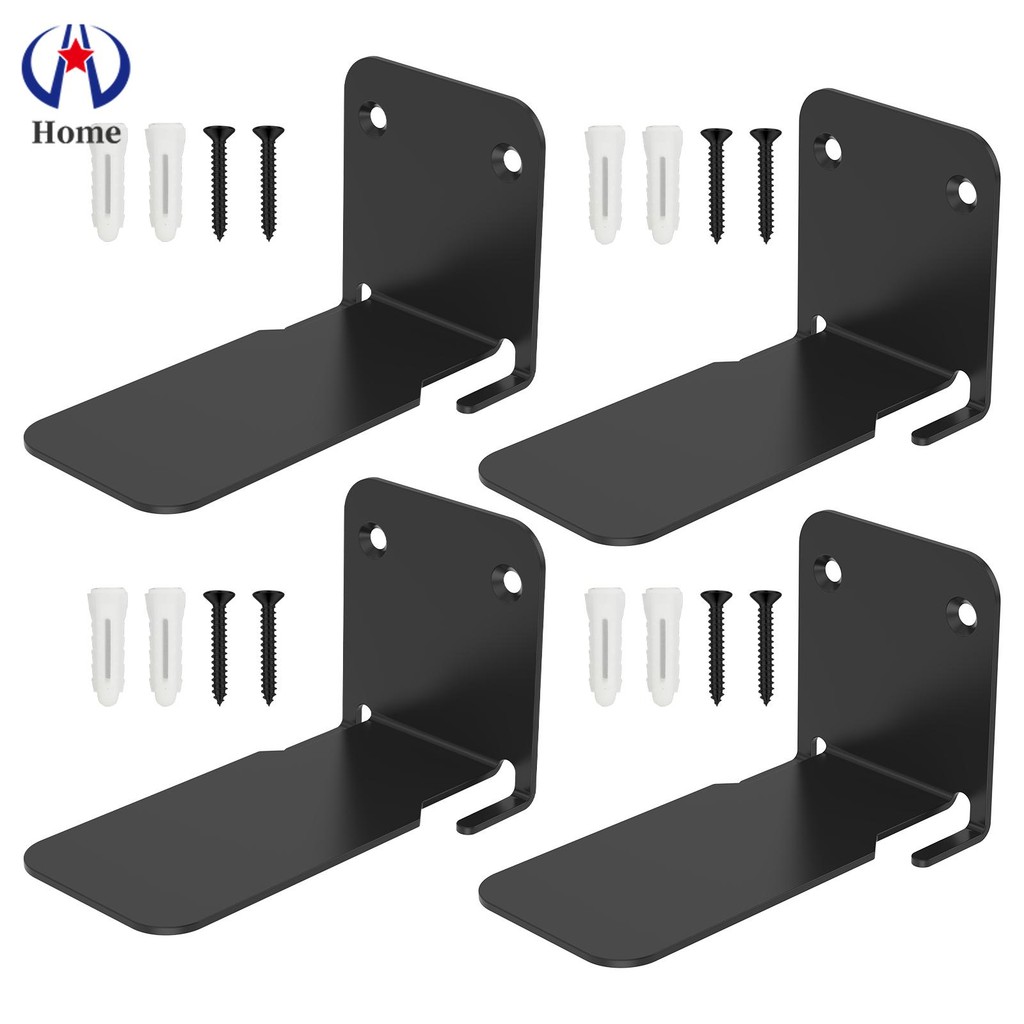 4 Pcs Invisible Book Shelf Floating Wall-Mounted Floating Bookshelves ...
