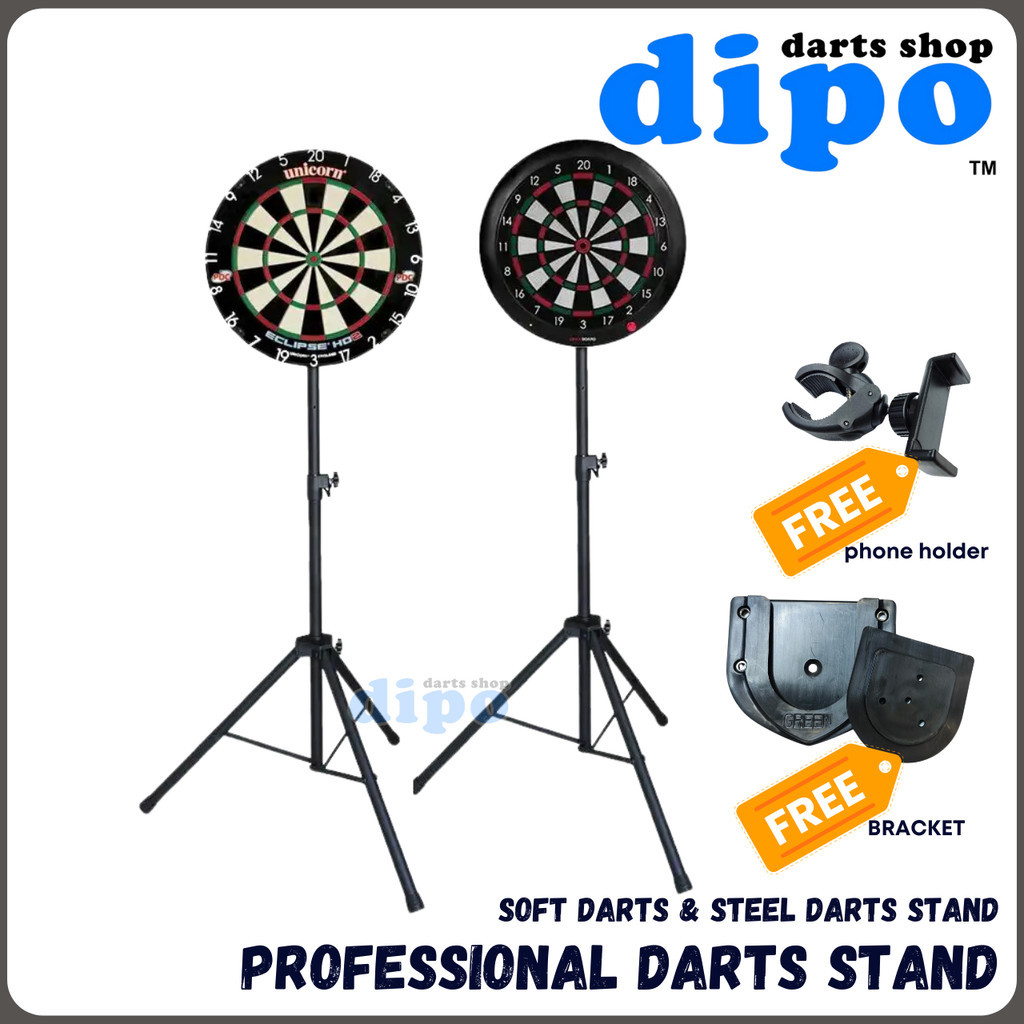 DIPO PROFESSIONAL DART STAND (SOFT & STEEL DARTS TRI-STAND) - DiPO ...