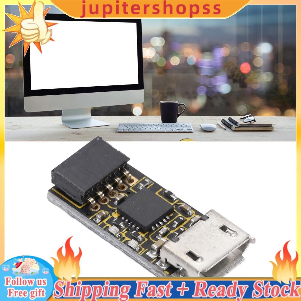 Jupitershopss MicroUSB To UART TTL Adapter PCB Data Indicator Light Efficient Easy Use 5pin ...