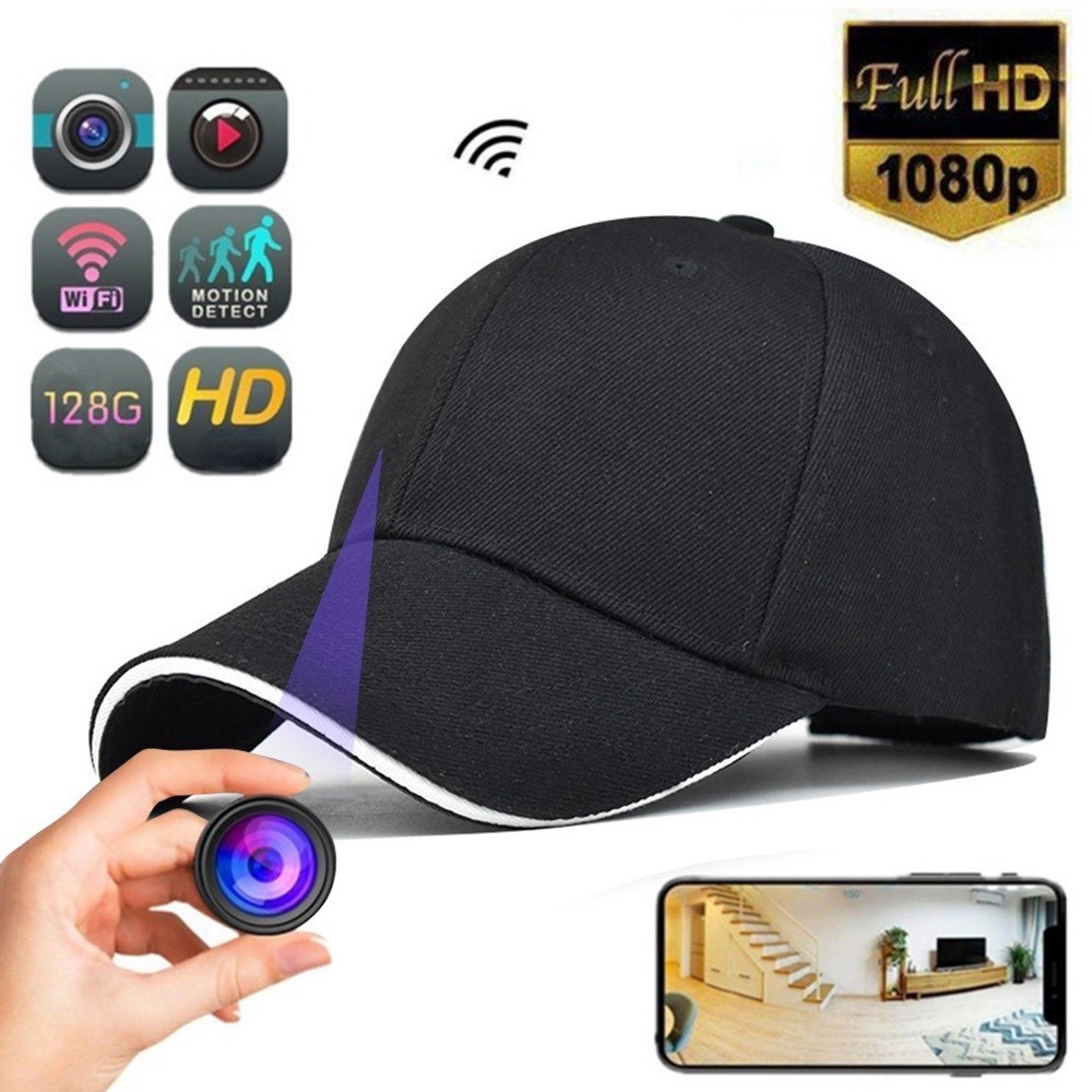 Hidden Spy Camera 1080P WiFi Mini Portable Wireless Security Cameras ...