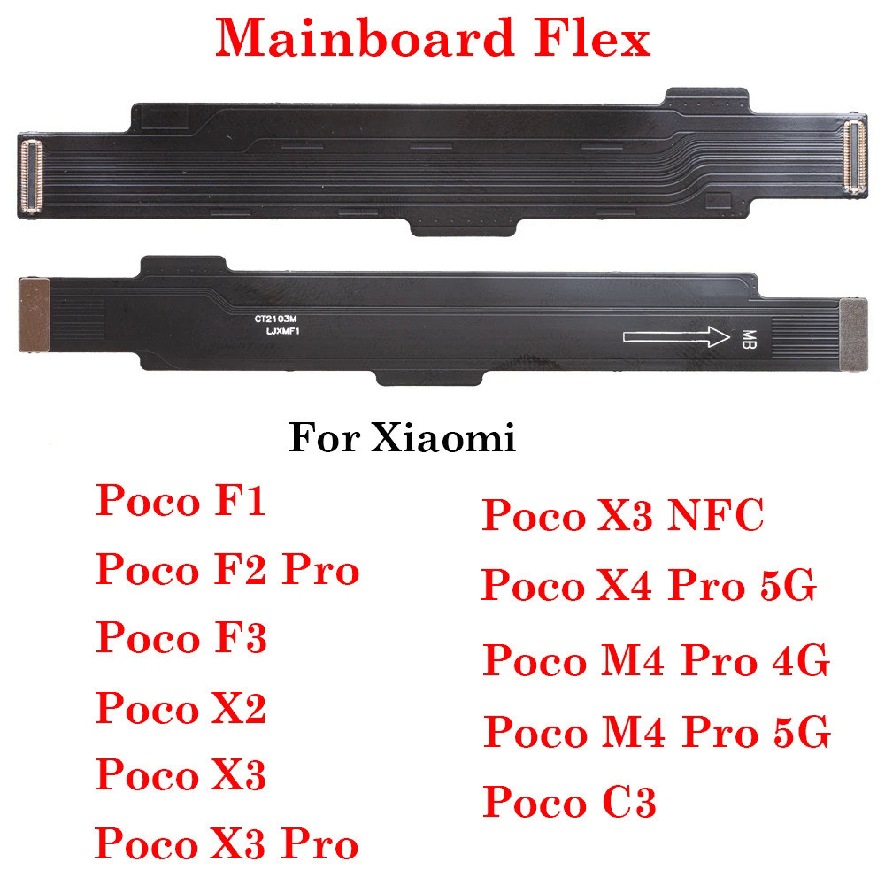 Main Connector Motherboard Mainboard For Xiaomi Poco F1 F2 F3 X2 X3 X4 ...