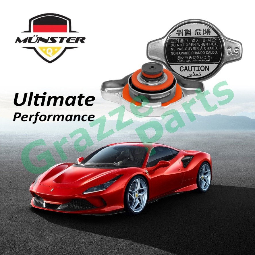 Münster Ultimate Performance Engine Coolant Radiator Cap R125 0.9kg/cm ...