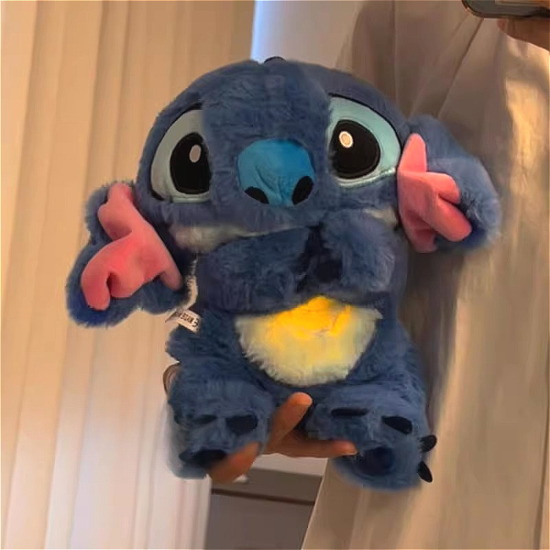 Kawaii Stitch Comfort Doll Baby Sound Machine with Music Lights ...