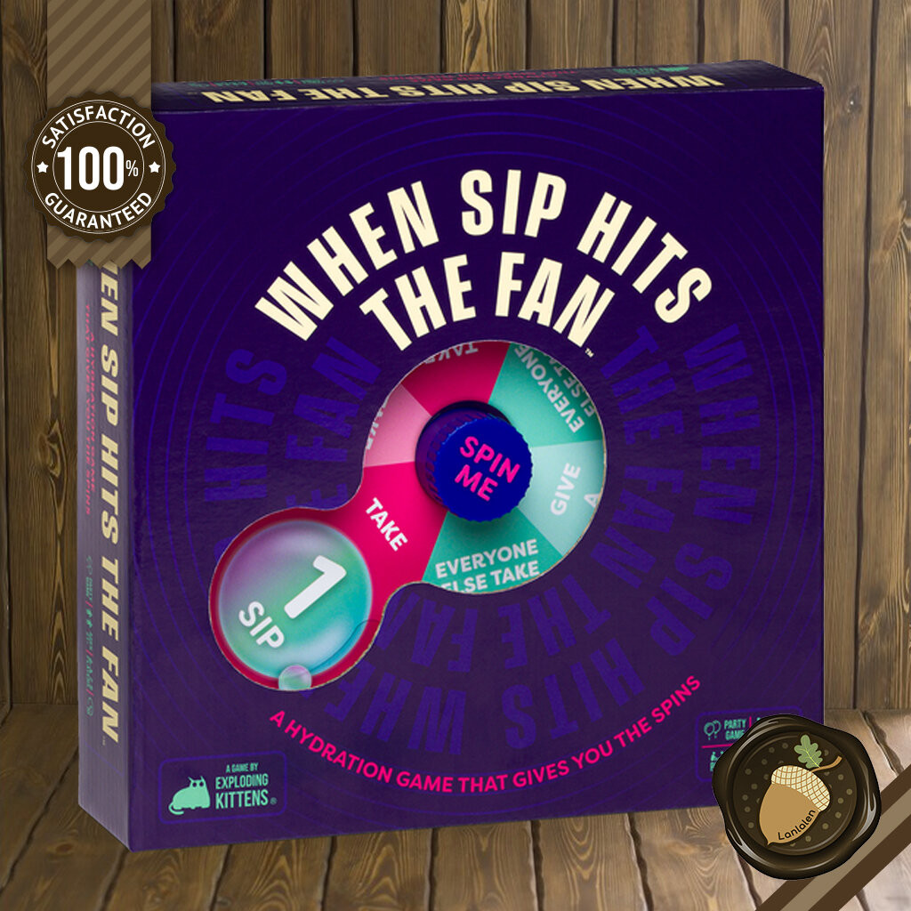 When Sip Hits The Fan Board Game | Shopee Malaysia