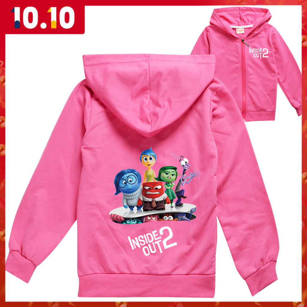 Inside Out2 jacket for kids Inside Out2 clothes WW1 | Shopee Malaysia