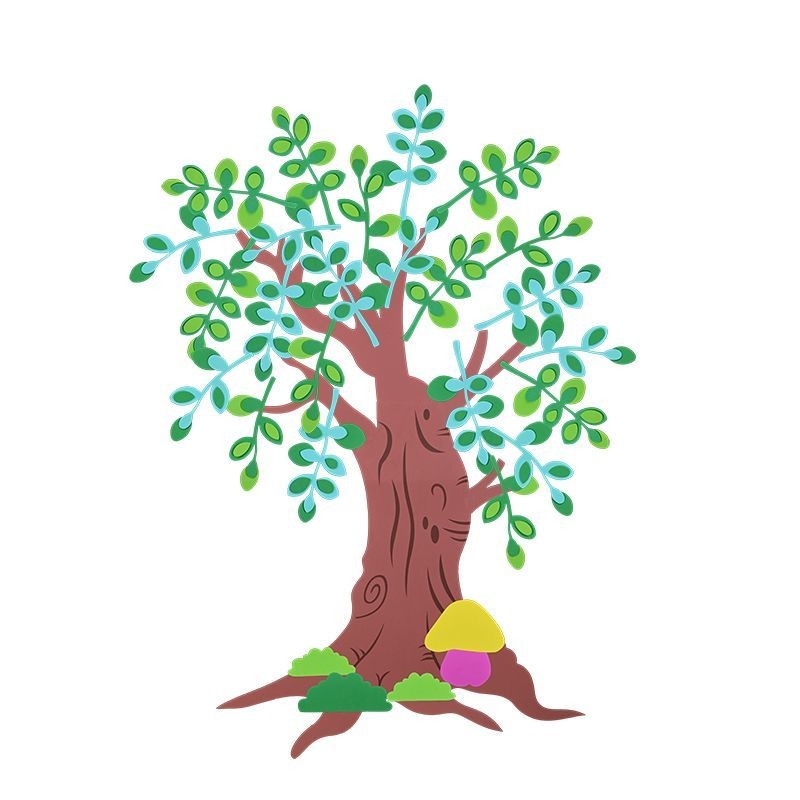 [Wish Tree Wall Stickers] Huanchuang Wall Stickers Foam Classroom ...