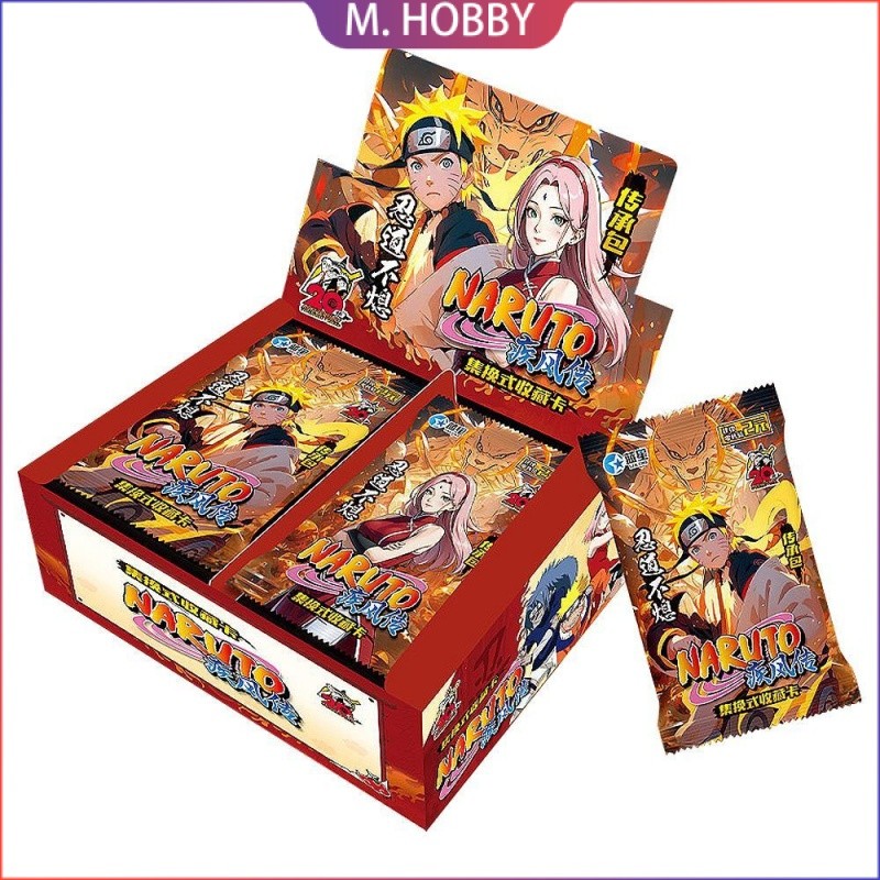 Naruto Trading Collection Card Mystery Box Naruto Sasuke Card Anime ...