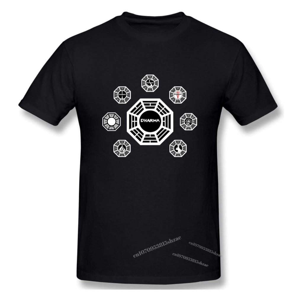 Lost Dharma Station LogosFrank Nguyen By Frank Nguyen Tshirt man T ...
