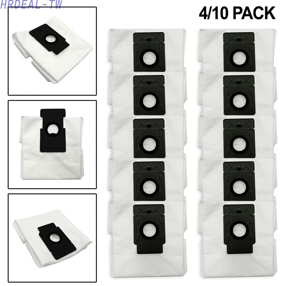For Tapo RV30 Plus RV10 Plus Vacuum Bags 4L Disposable Dust Collection ...