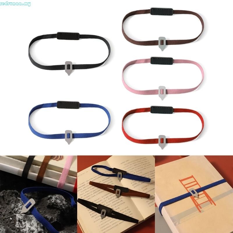 redsunaa Elastic Rope Bands Planner Bookmarks with Book Dart Elastic ...
