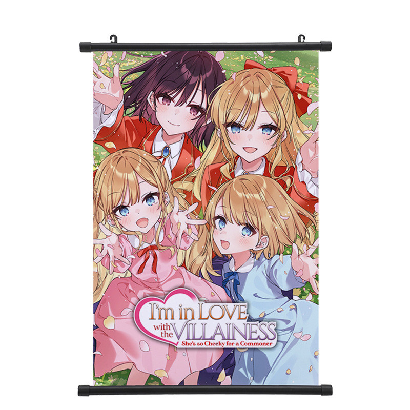 Anime My Push Is the Villainess Anime Hanging Picture Scroll Decorative ...