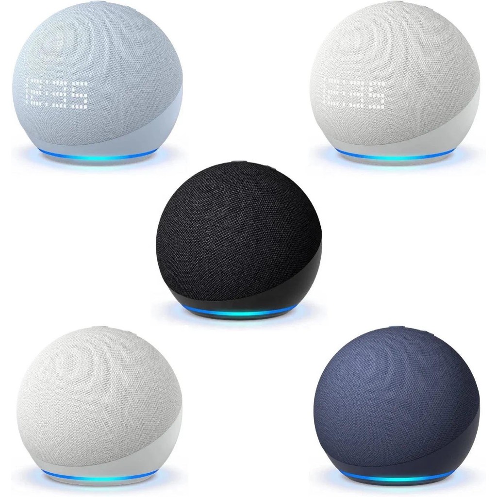 Best Seller Echo Dot 5 Gen Smart Speaker Bundle Alexa Voice Google ...