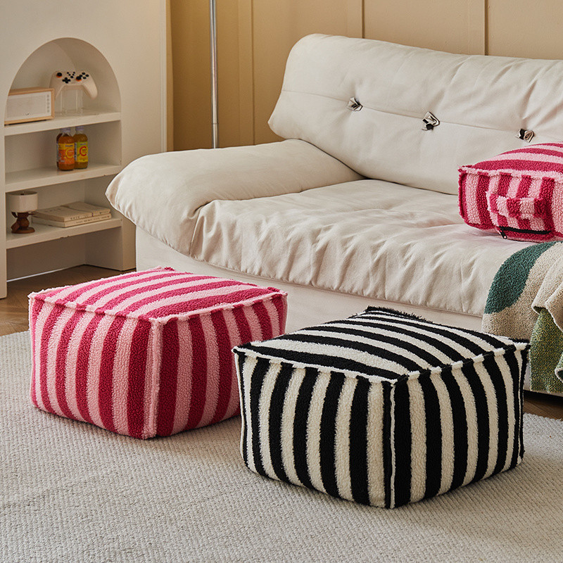 Dopamine Futon Cushion Household Tatami Stool Adult Thickened Low Stool ...