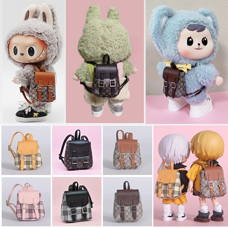 OB11 Bag Labubu Macaron Backpack ,for Labubu V2 Bao-ao 17cm Labubu ...