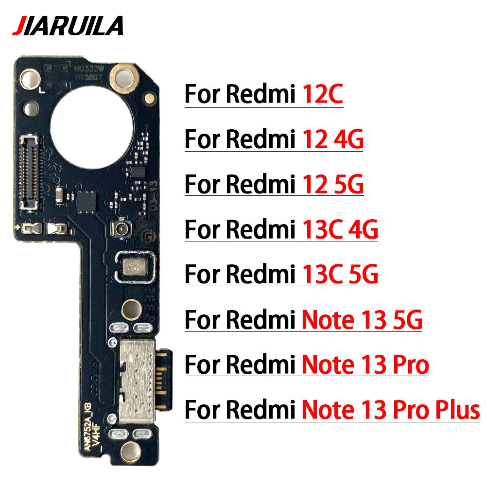 Baharu untuk Xiaomi Redmi 12c 13c 12 4g 5g Note 13 Pro Plus Usb ...