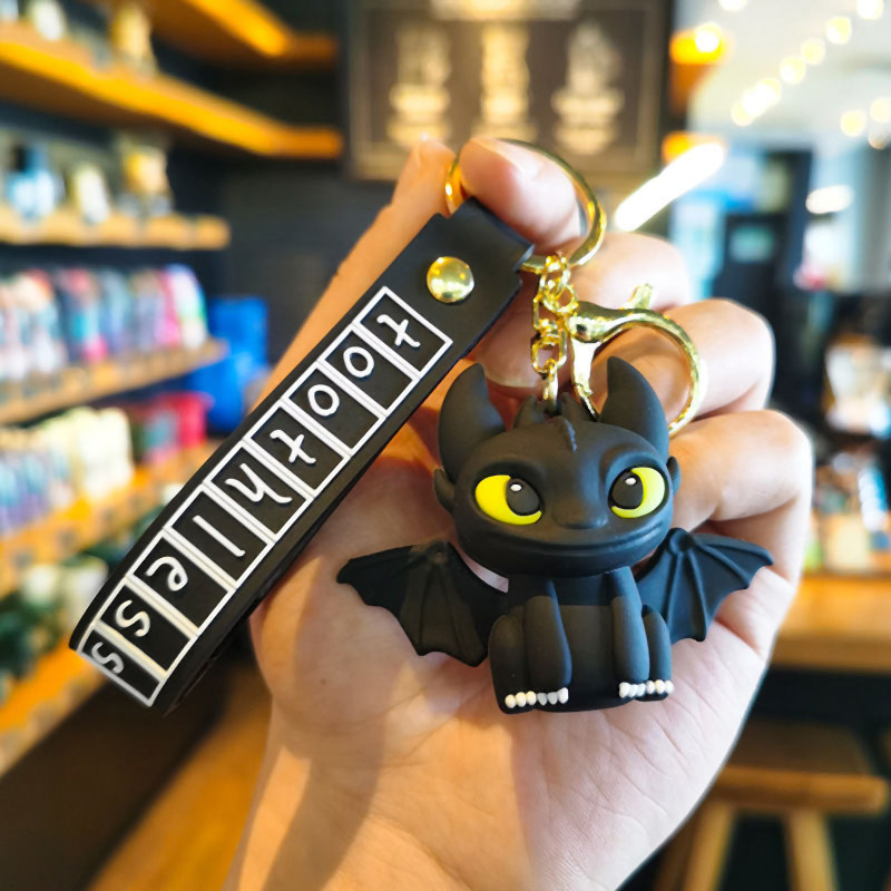 ThickRich Cartoon Animation How To Train Your Dragon Doll Keychain ...
