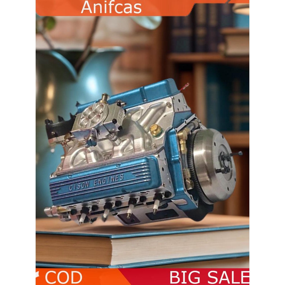 V8 Gas Engine Kit Small-Block Engine Model Gasoline Ohv V8 Model Engine ...